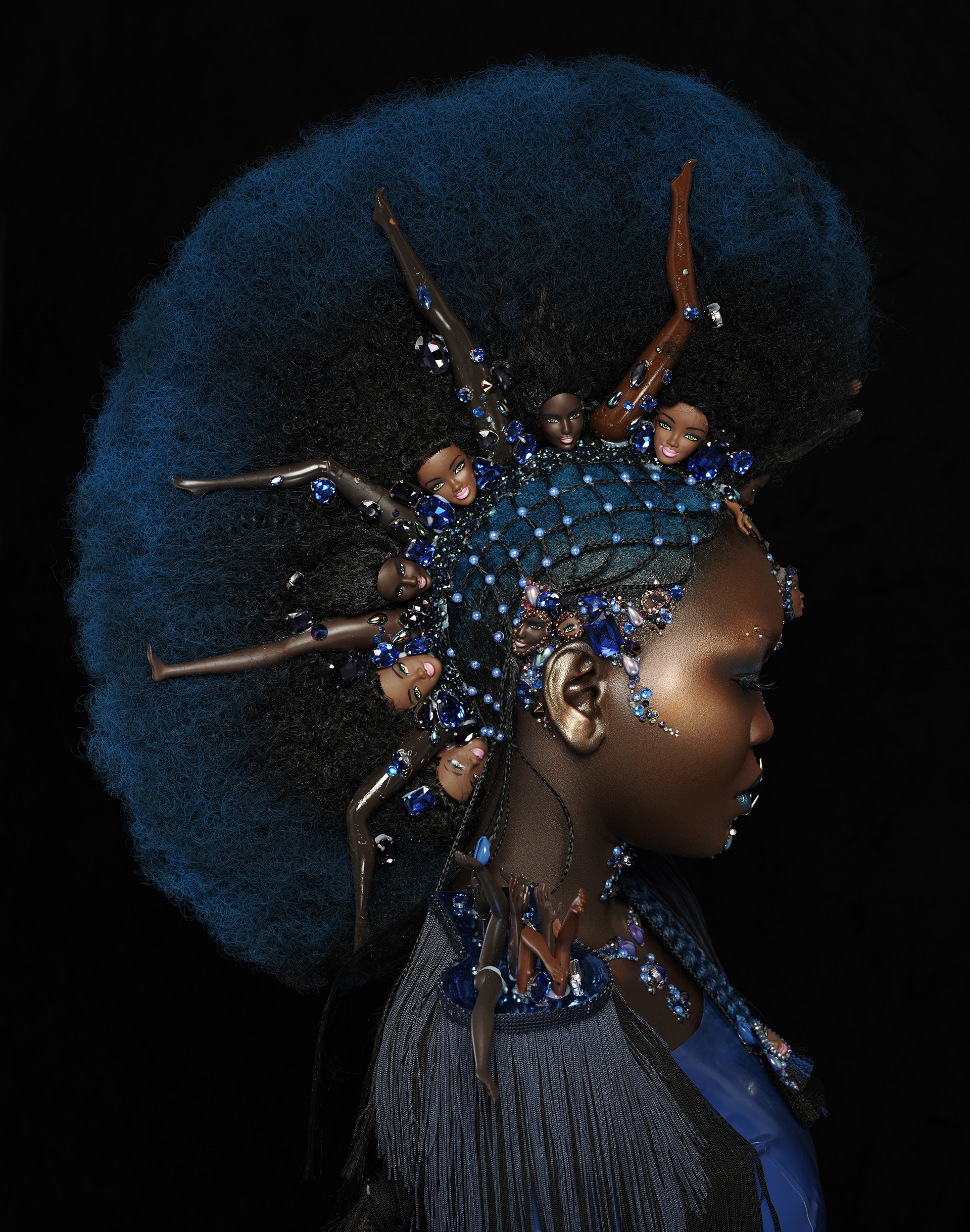 Blue Barbie - Fine Art by Matthew Jordan Smith